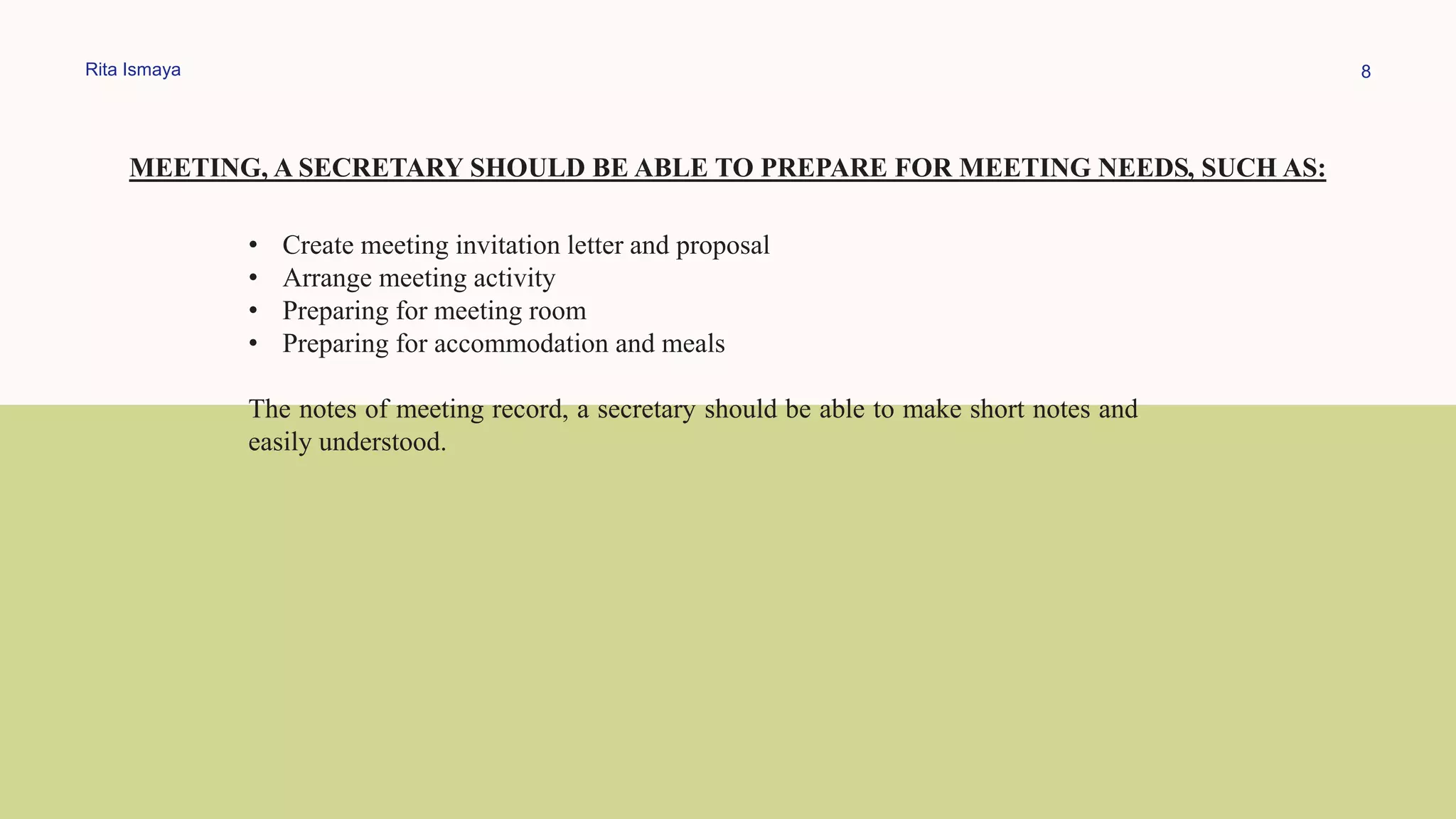HOW TO BE A GOOD SECRETARY.pptx