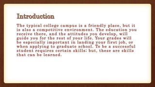 How to be a good student | PPTX