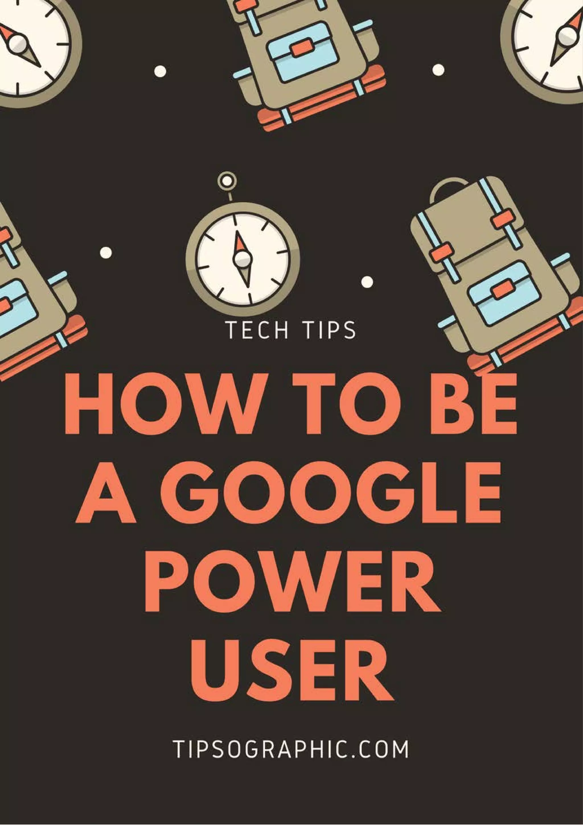 How to be a Google Power User | PDF