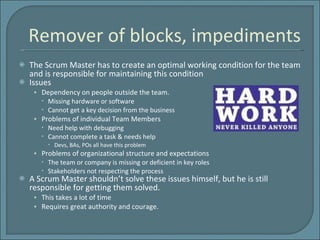 How to be a great scrum master | PPT