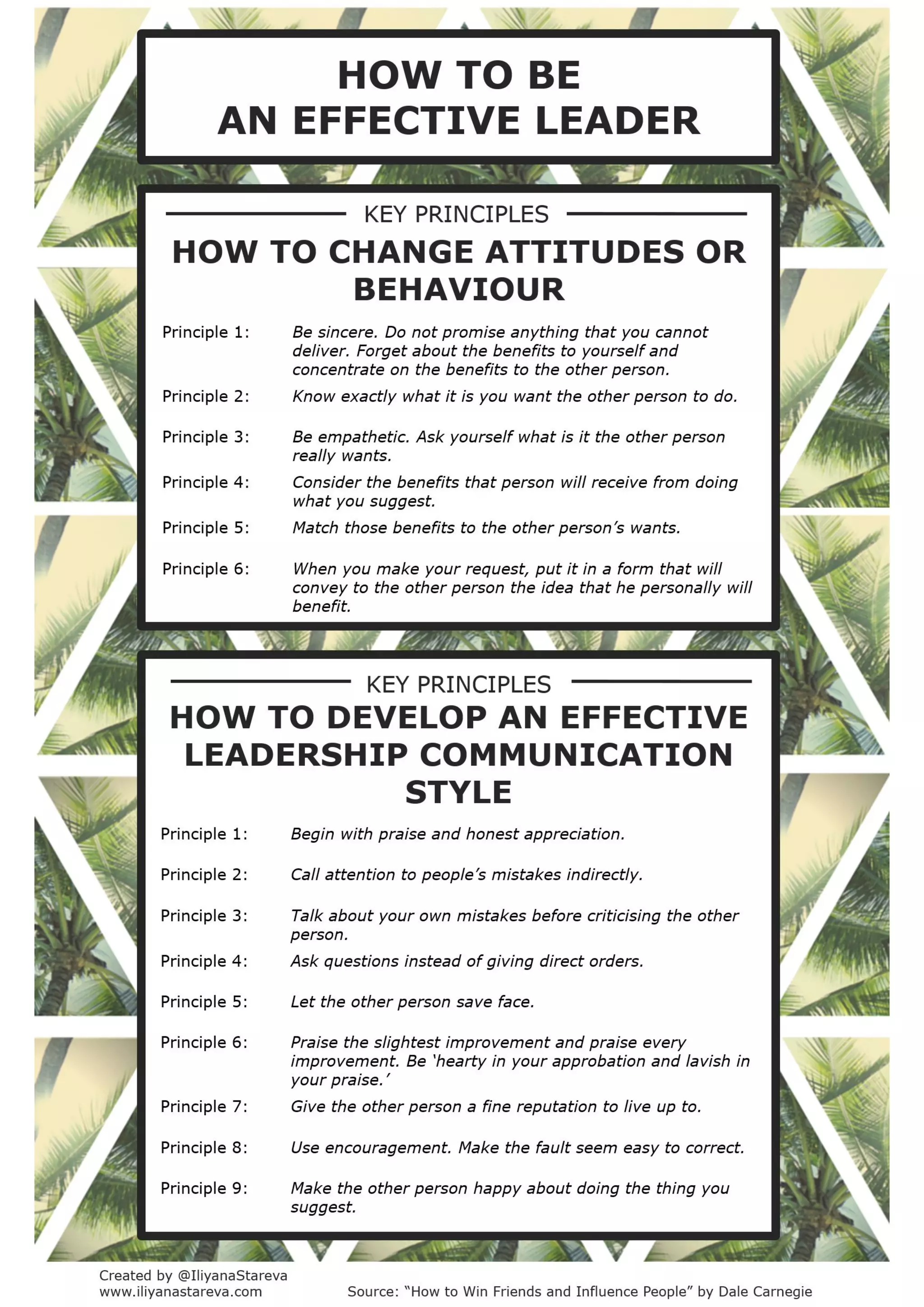 How to be an Effective Leader [Infographic] | PDF