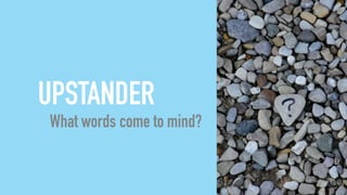 How to Be an Upstander | PDF