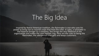 Sales advice: How to become a Rainmaker | PPTX