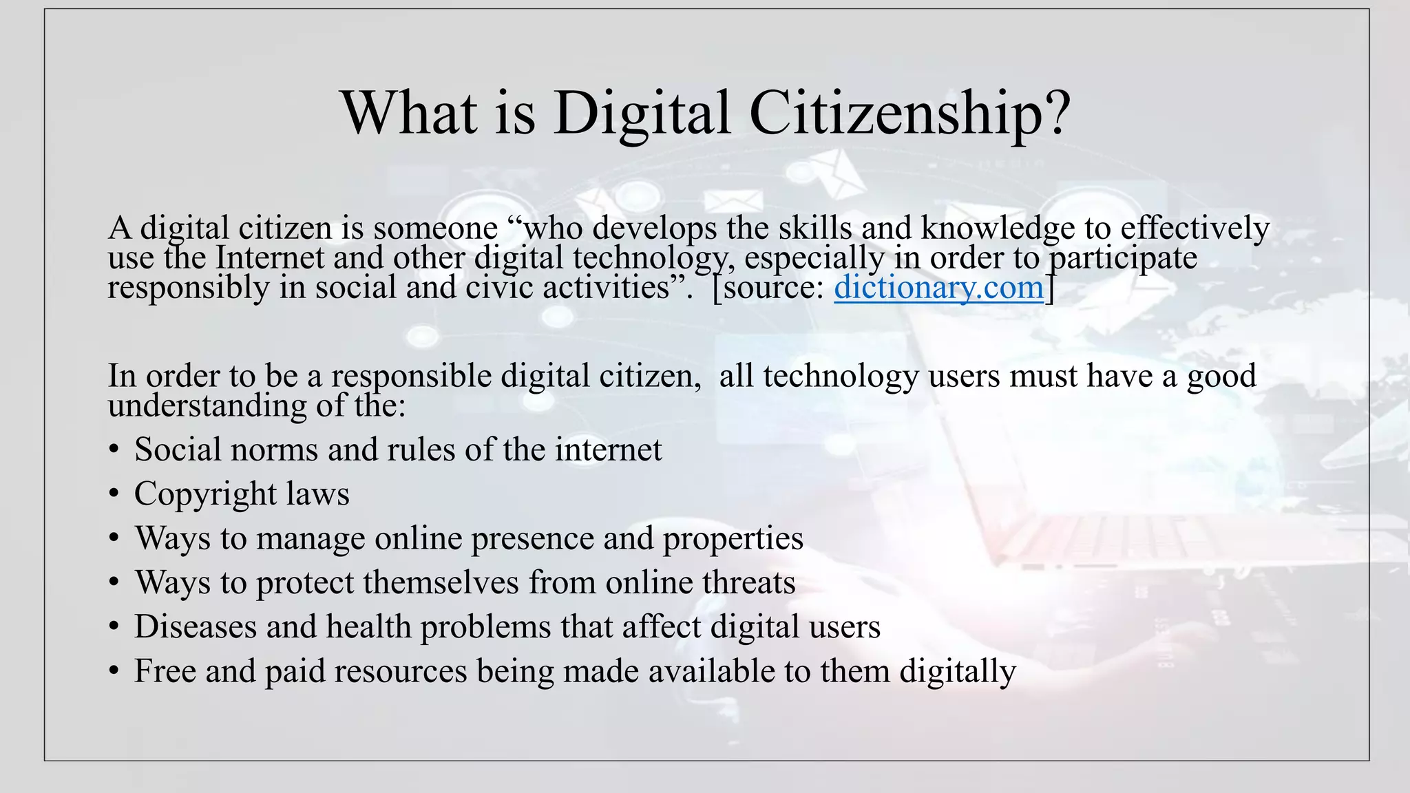 Responsible Digital Citizenship | PDF