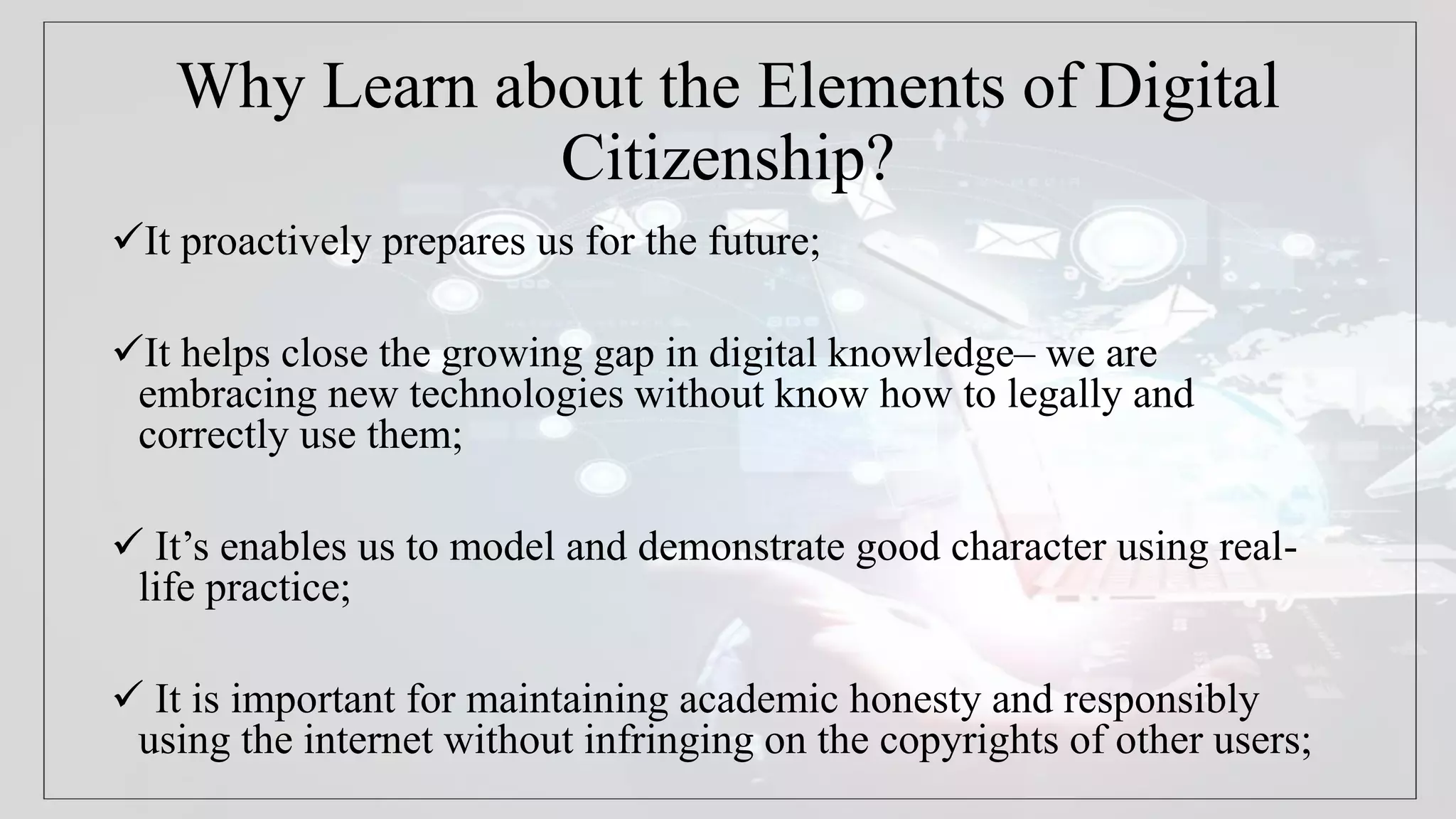 Responsible Digital Citizenship | PDF
