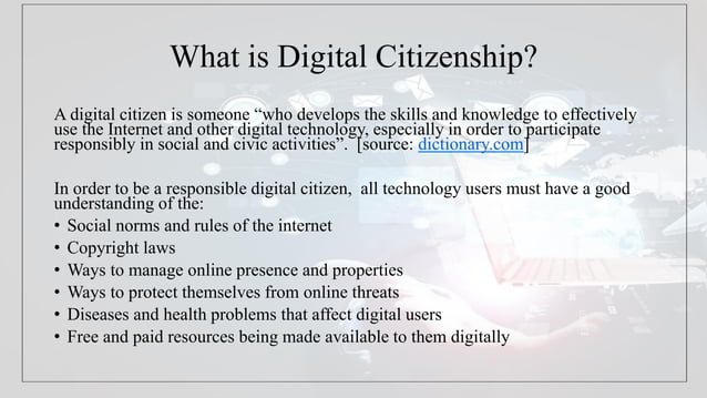 Responsible Digital Citizenship | PDF