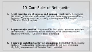 Responsible Digital Citizenship | PDF