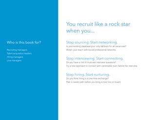 How to be a Rockstar Recruiter | PDF