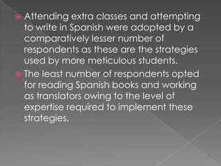 How to be a successful foreign language learner vysakh and group | PPT