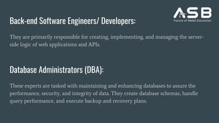 How to Become a Back-end Engineer: The Complete Roadmap for 2024 | PPTX