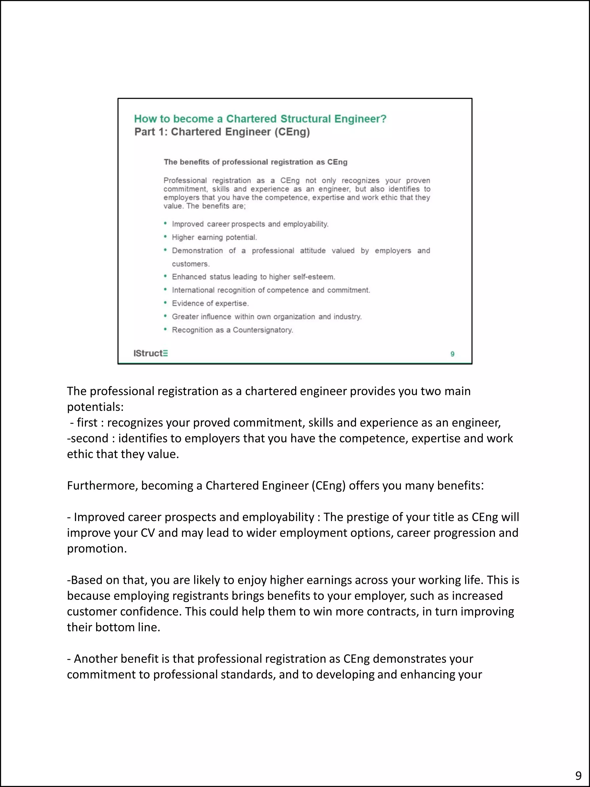 How to become a Chartered Structural Engineer (CEng MIStructE ...