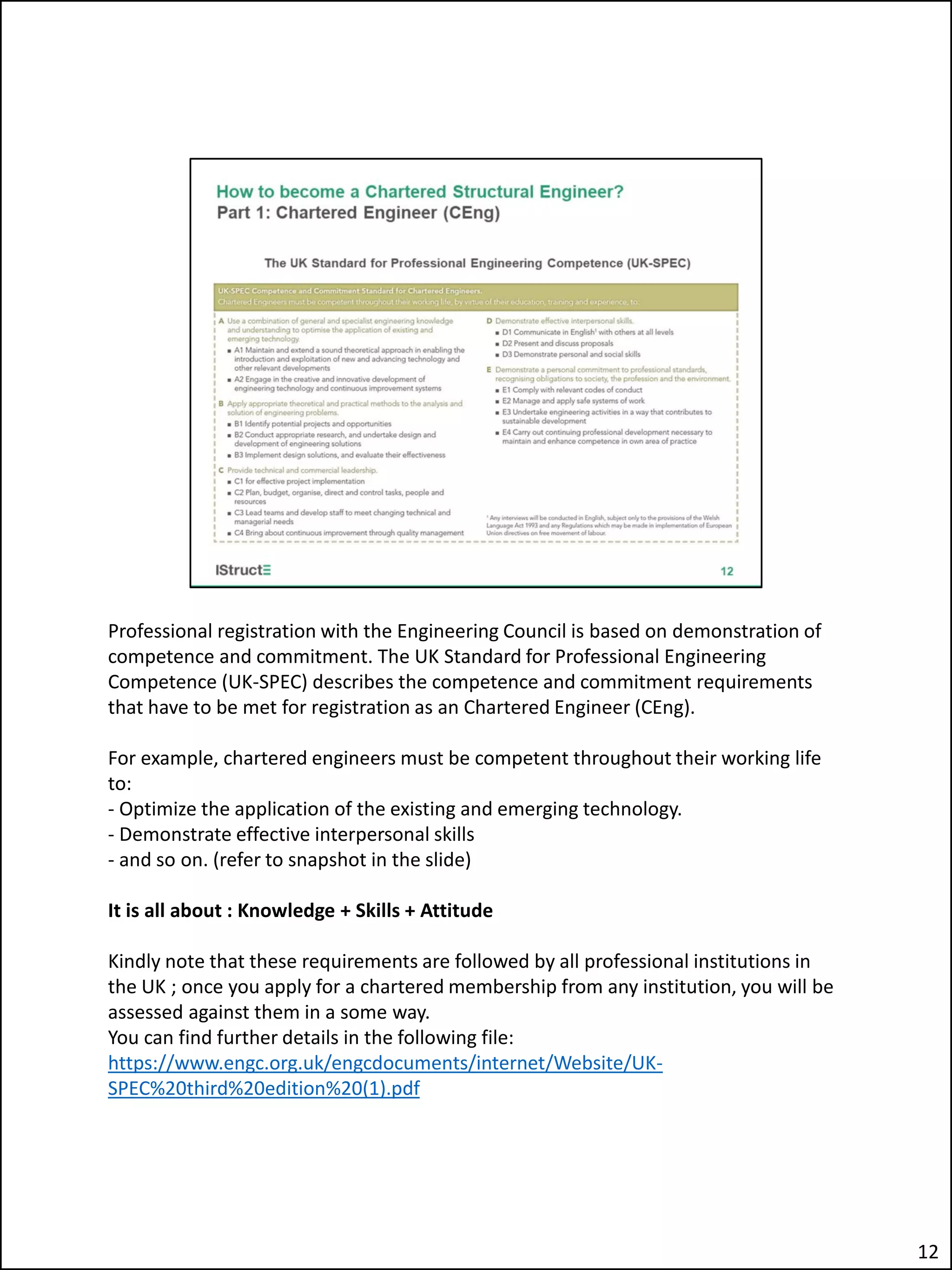 How to become a Chartered Structural Engineer (CEng MIStructE ...