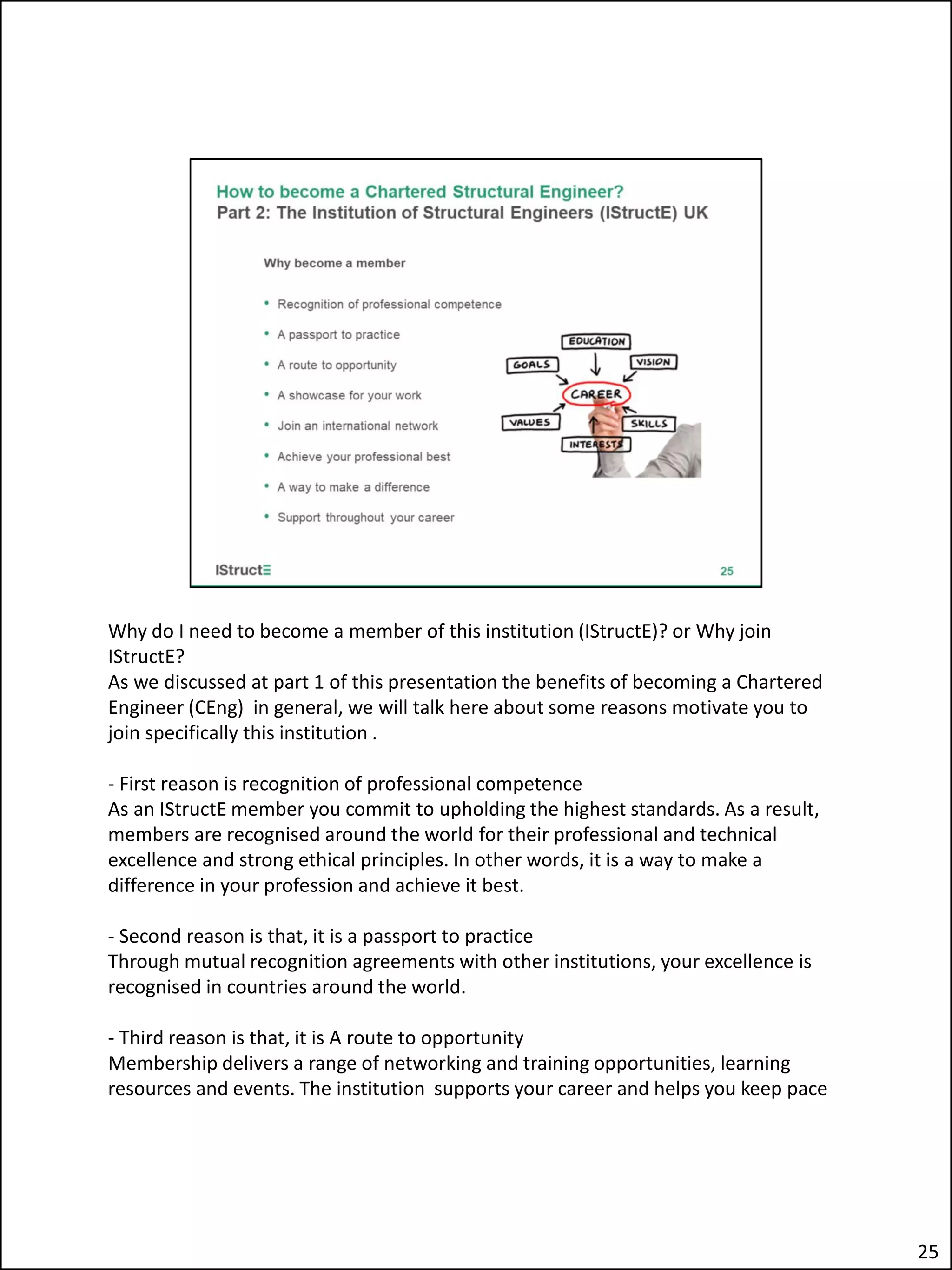 How to become a Chartered Structural Engineer (CEng MIStructE ...