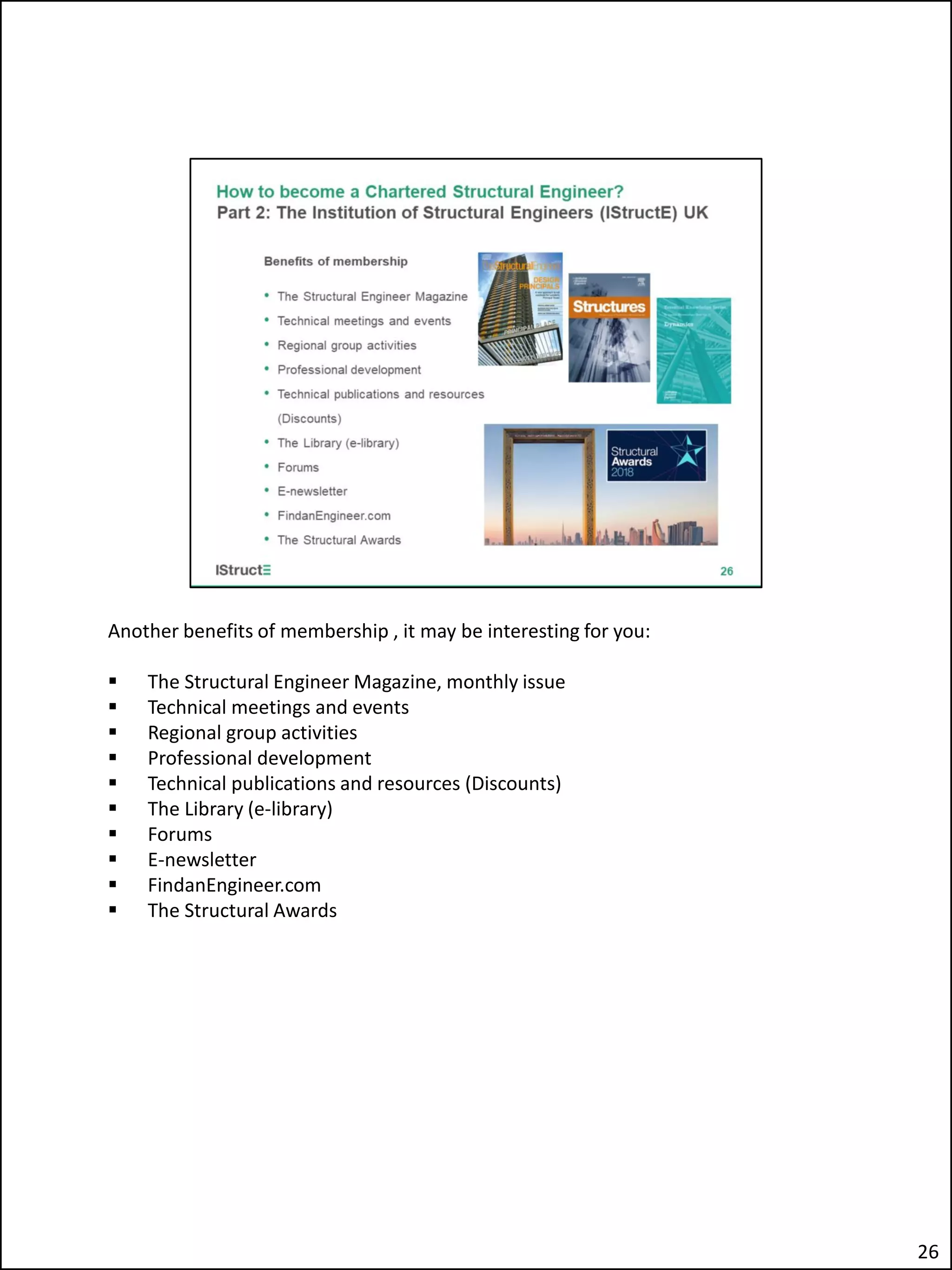 How to become a Chartered Structural Engineer (CEng MIStructE ...