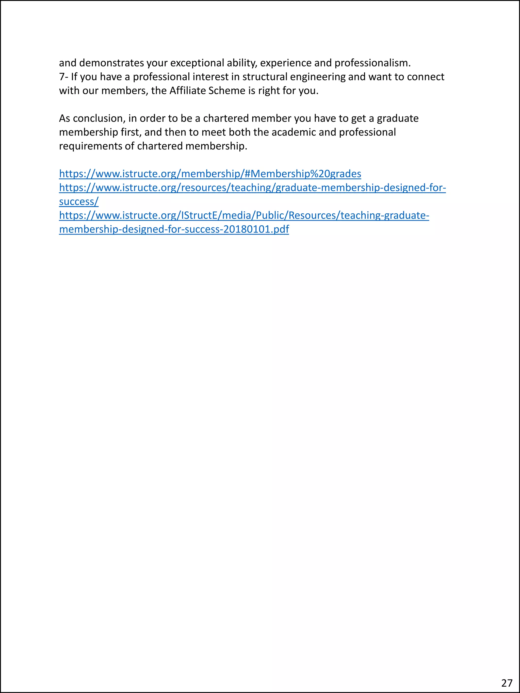 How to become a Chartered Structural Engineer (CEng MIStructE ...