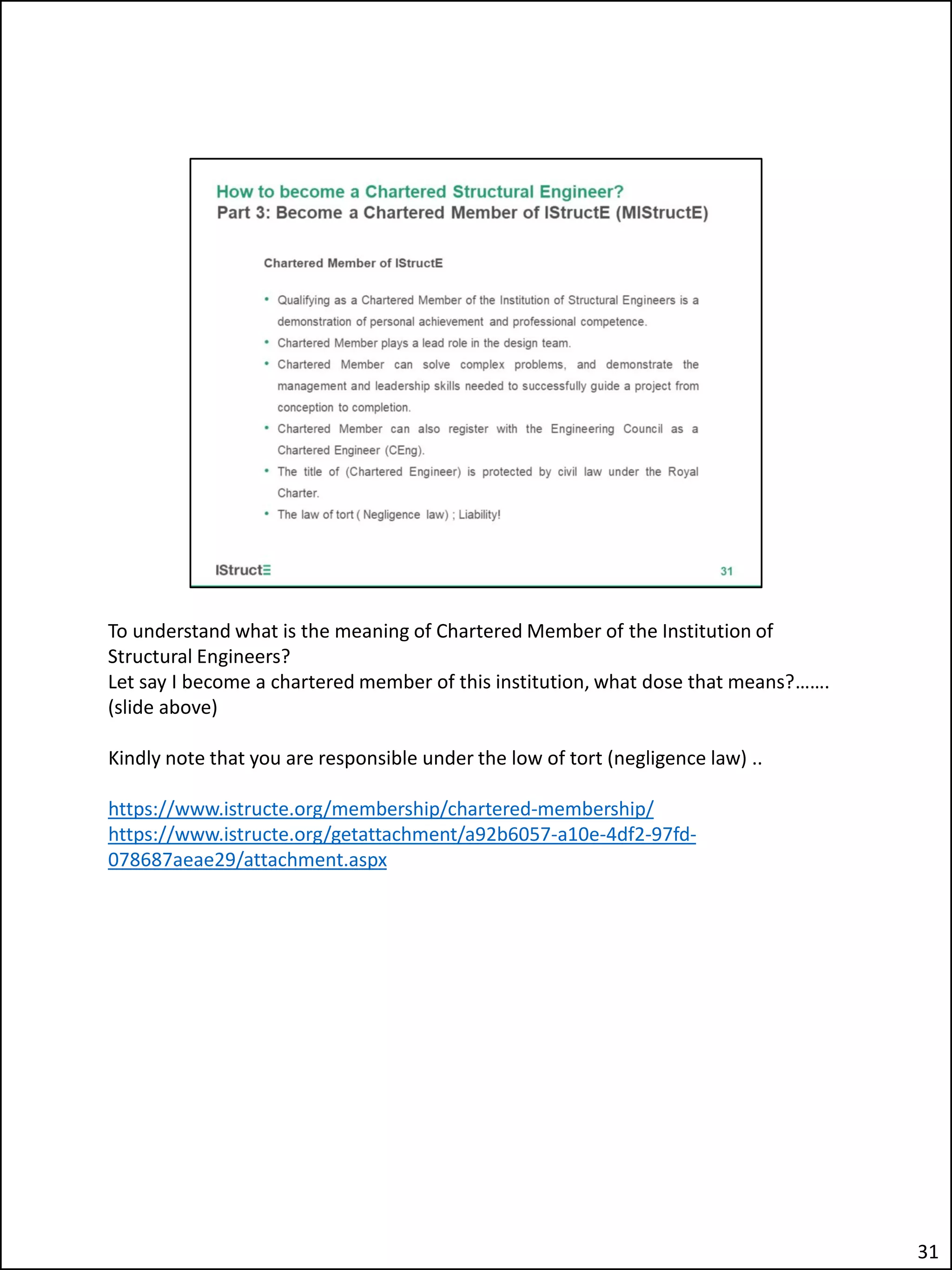 How to become a Chartered Structural Engineer (CEng MIStructE ...