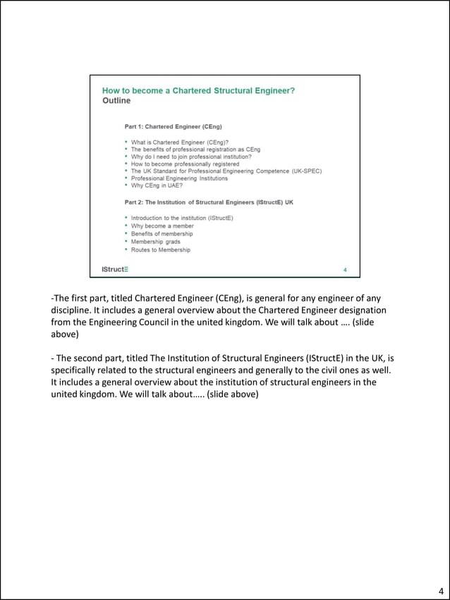 How to become a Chartered Structural Engineer (CEng MIStructE ...