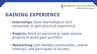 How To Become A DevOps Engineer - SurekhaTech | PPTX