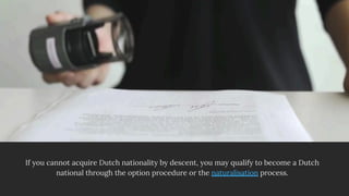 How to Become a Dutch Citizen by Descent | PDF | Adoption and Fostering ...