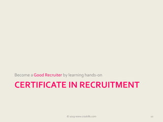 How to become a good recruiter? | PDF