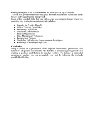 How to become a government teacher.pdf