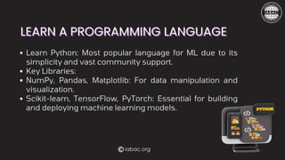 How to Become a Machine Learning Expert Step-by-Step Guide | IABAC | PPT