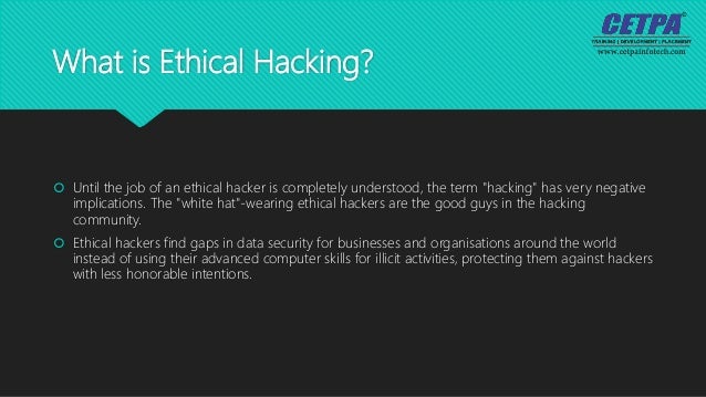 How To Become an Ethical Hacker? | PPTX
