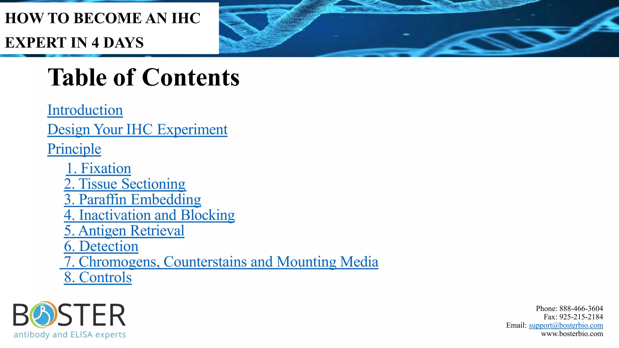 How to become an IHC expert in 4 days | PDF