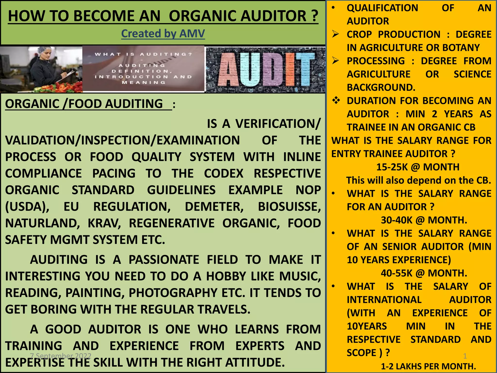 HOW TO BECOME AN ORGANIC AUDITOR.pdf