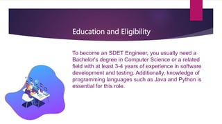 How to become an SDET Engineer | PPT