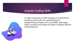 How to become an SDET Engineer | PPT