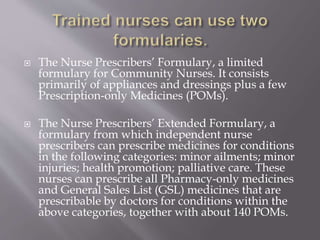How to become a nurse prescriber in UK | PPTX