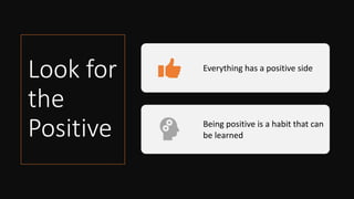 How to become a positive person | PPTX