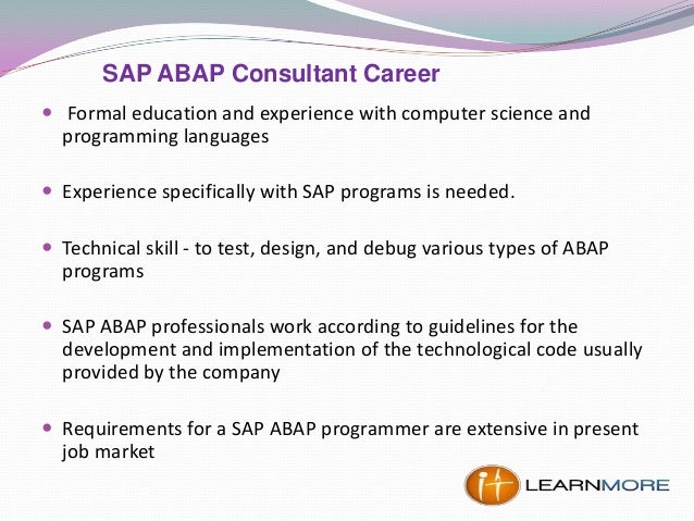 How to Become a SAP ABAP Consultant