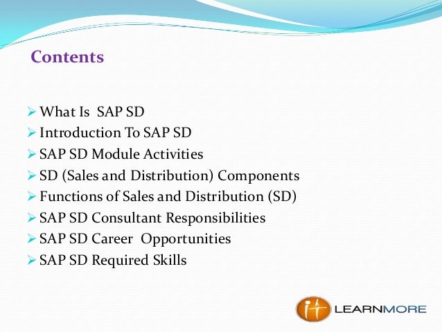 How to Become a SAP SD Consultant