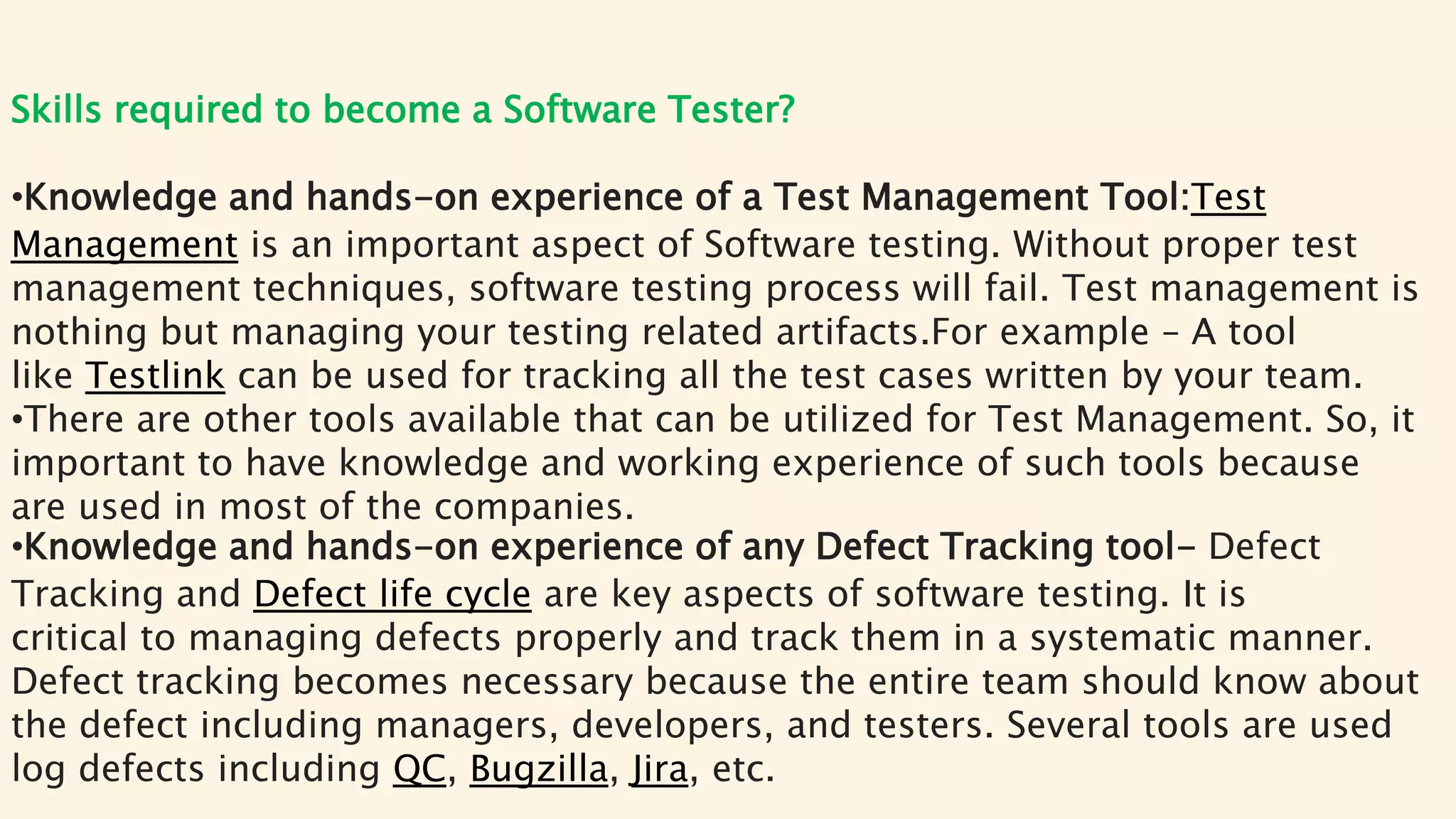 How to become a Software Tester Carrier Path for Software Quality ...