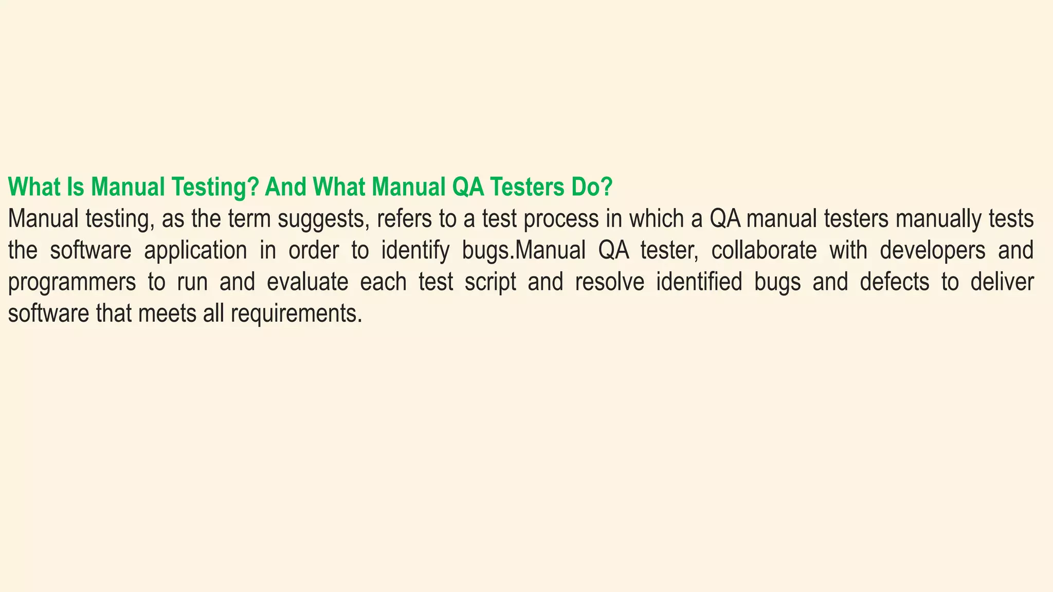 How to become a Software Tester Carrier Path for Software Quality ...