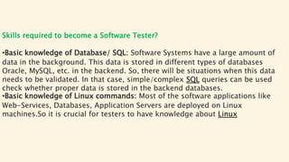 How to become a Software Tester Carrier Path for Software Quality ...