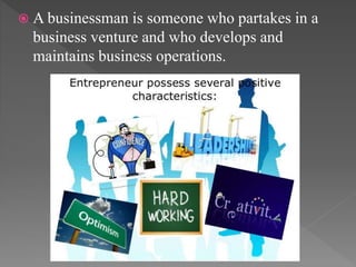 How to become a successful businessman | PPTX