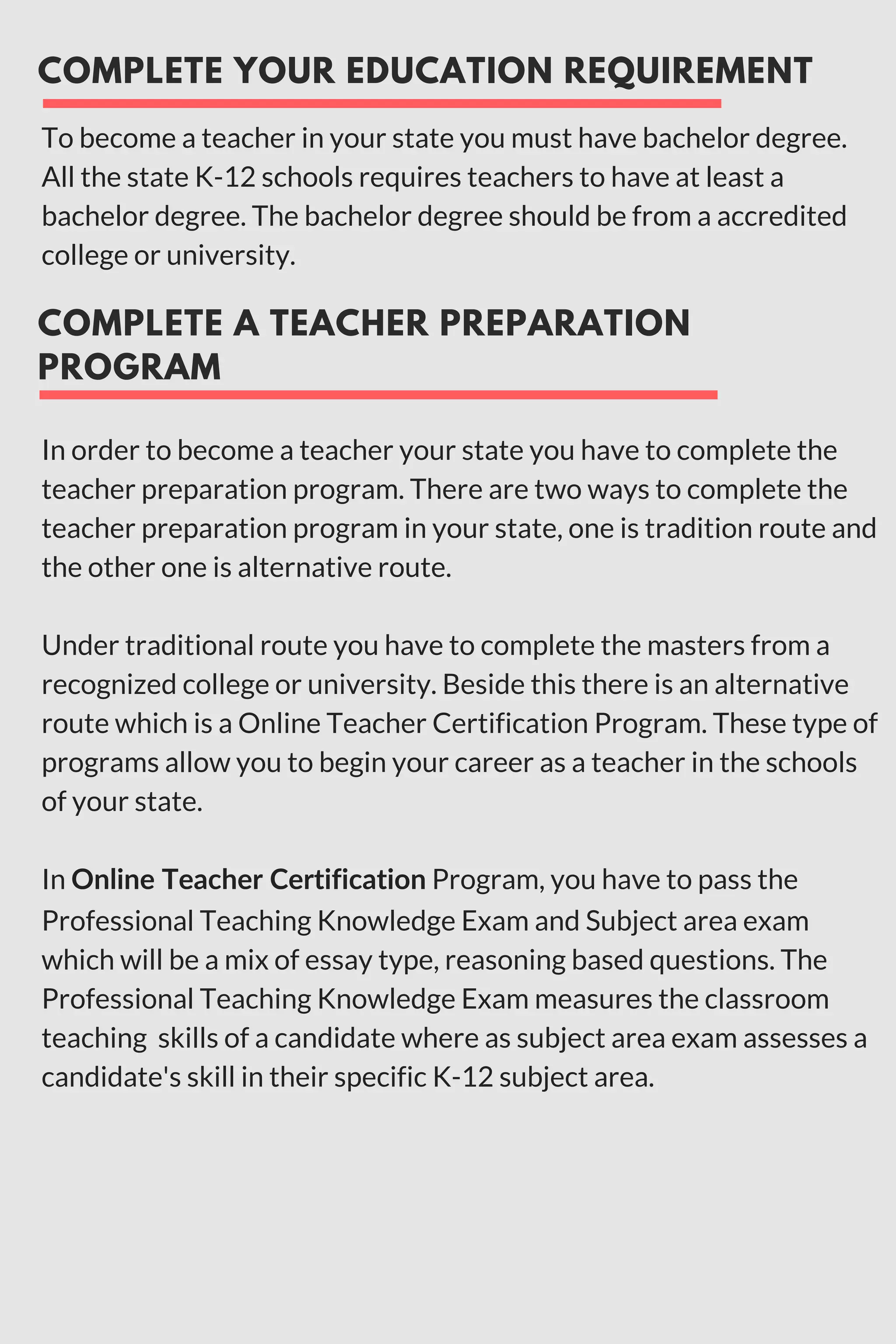 How To Become A Teacher | PDF
