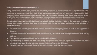 How to Become a Test Automation Engineer: Myths, Plans, and Strategies ...