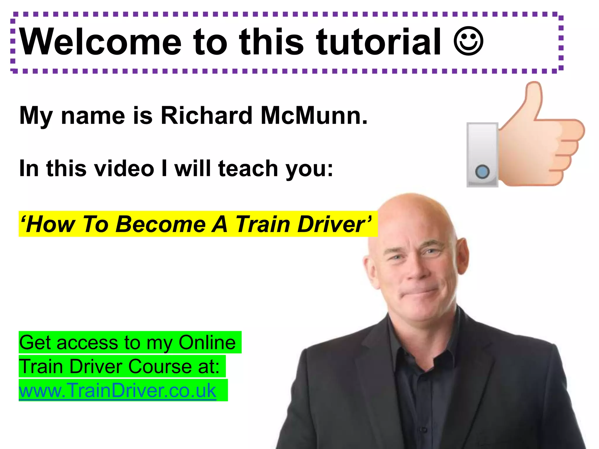 How To Become A Train Driver - Application Form, Train Driver Tests and ...