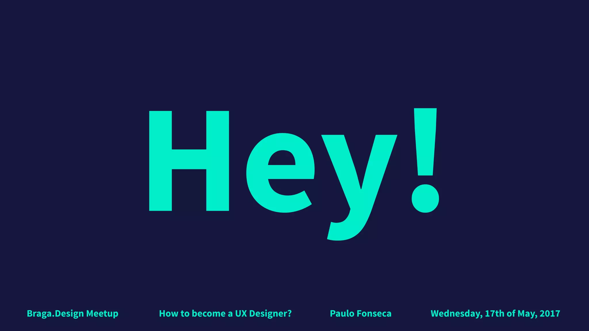 How to become a UX Designer | PPT