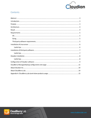 How to become cloud backup provider | PDF