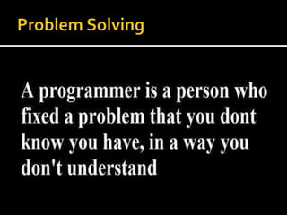 How to Become Great Programmer | PPT