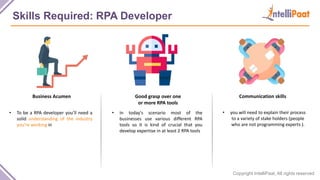 How to become rpa developer | PPT