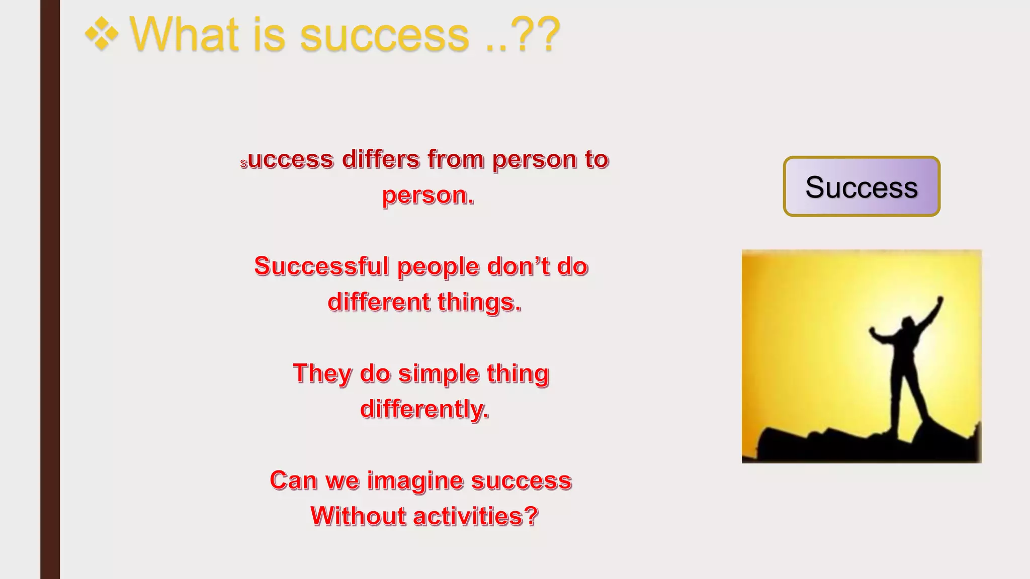 How to become successful in life | PPTX