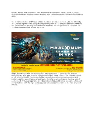 How to become successfull visual effects artist by MAAC.pdf
