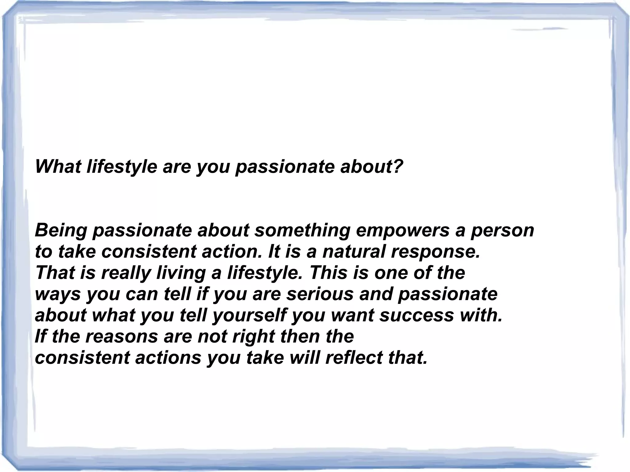 How to be consistent | ODP