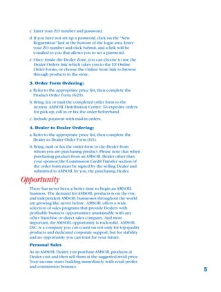 How to begin your amsoil business | PDF